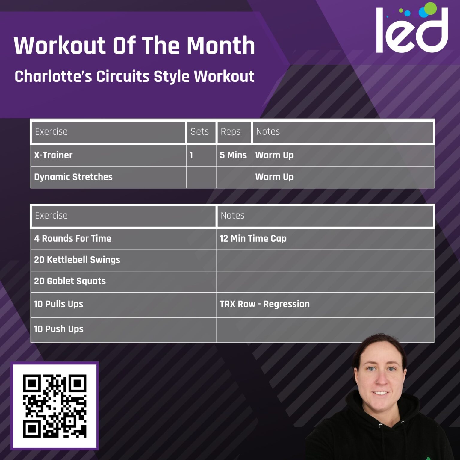 November workout of the month - LED Community Leisure